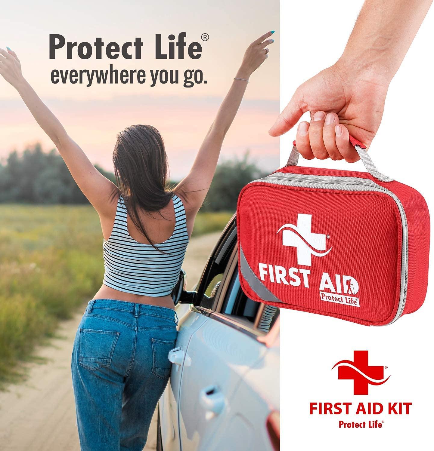 250-Piece 2-in-1 First Aid Kit for Car - Essential Emergency Supplies ...
