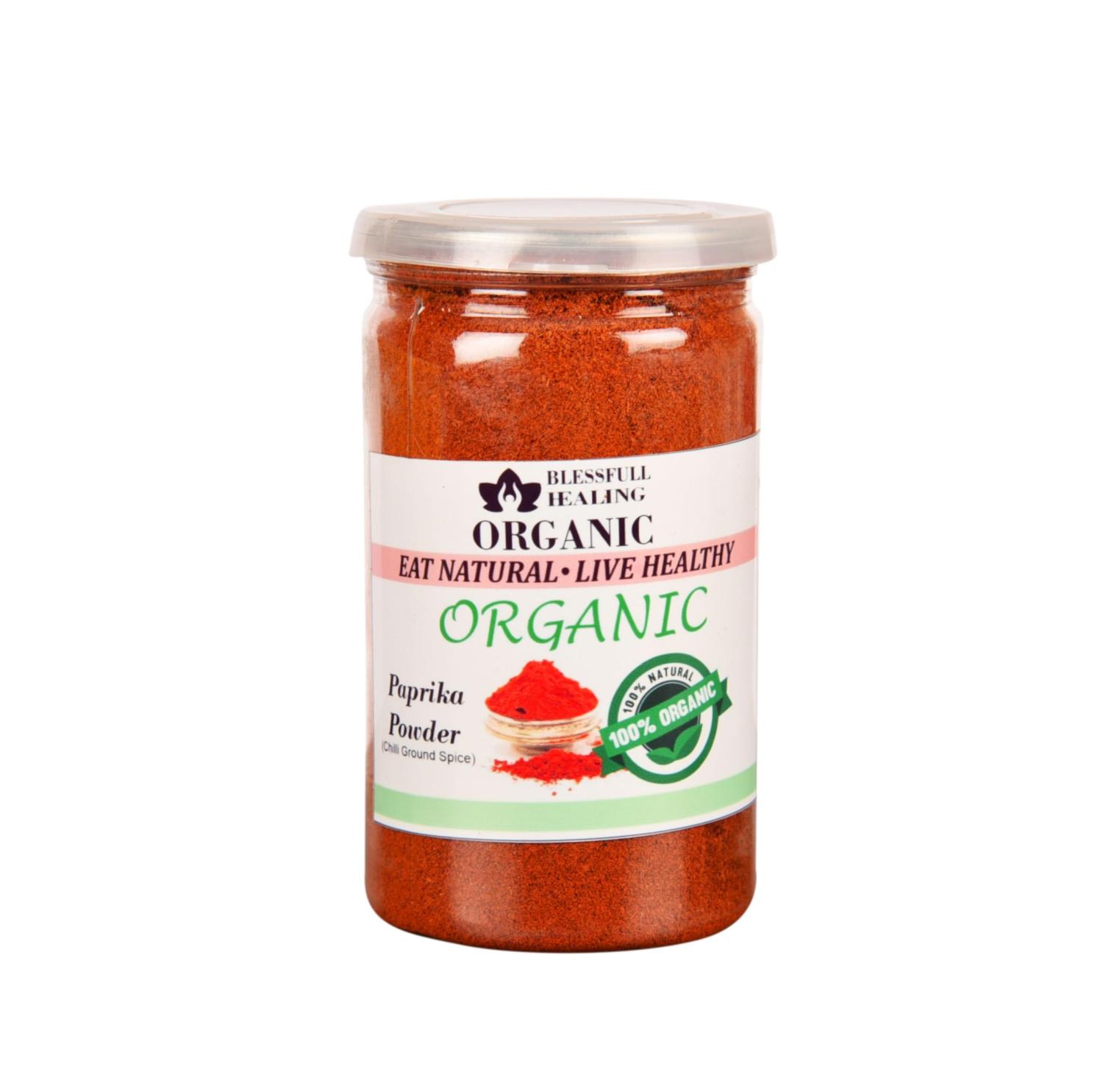 Blessfull Healing Organic Paprika Powder (Chilli Ground Spice) 100 Gram ...