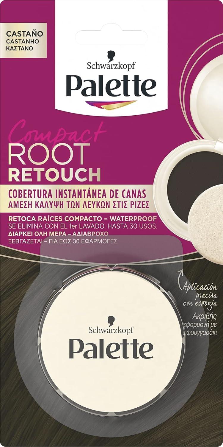 Schwarzkopf Palette Compact Root Retouch Powder - Chestnut Brown Up to ...