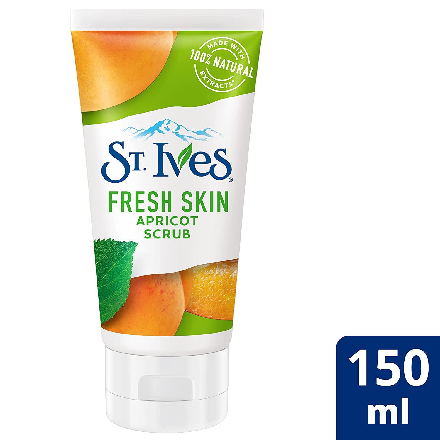 St Ives Fresh Skin Scrub Apricot 150ml - Exfoliating Facial Scrub | Buy ...