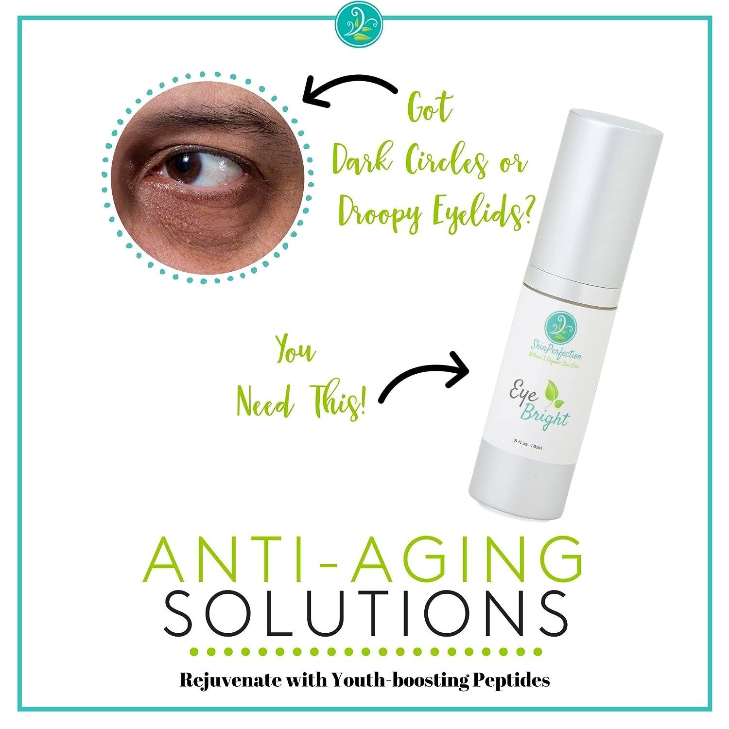 Skin Perfection Anti-Aging Eye Cream with Argireline, Matrixyl & Pepha ...