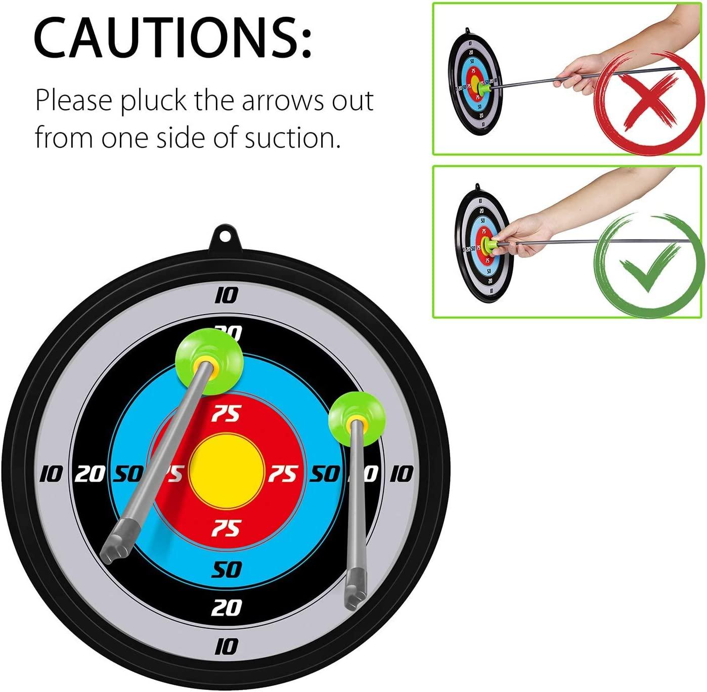 SainSmart Jr. Kids Bow and Arrows, Light Up Archery Set for Kids ...