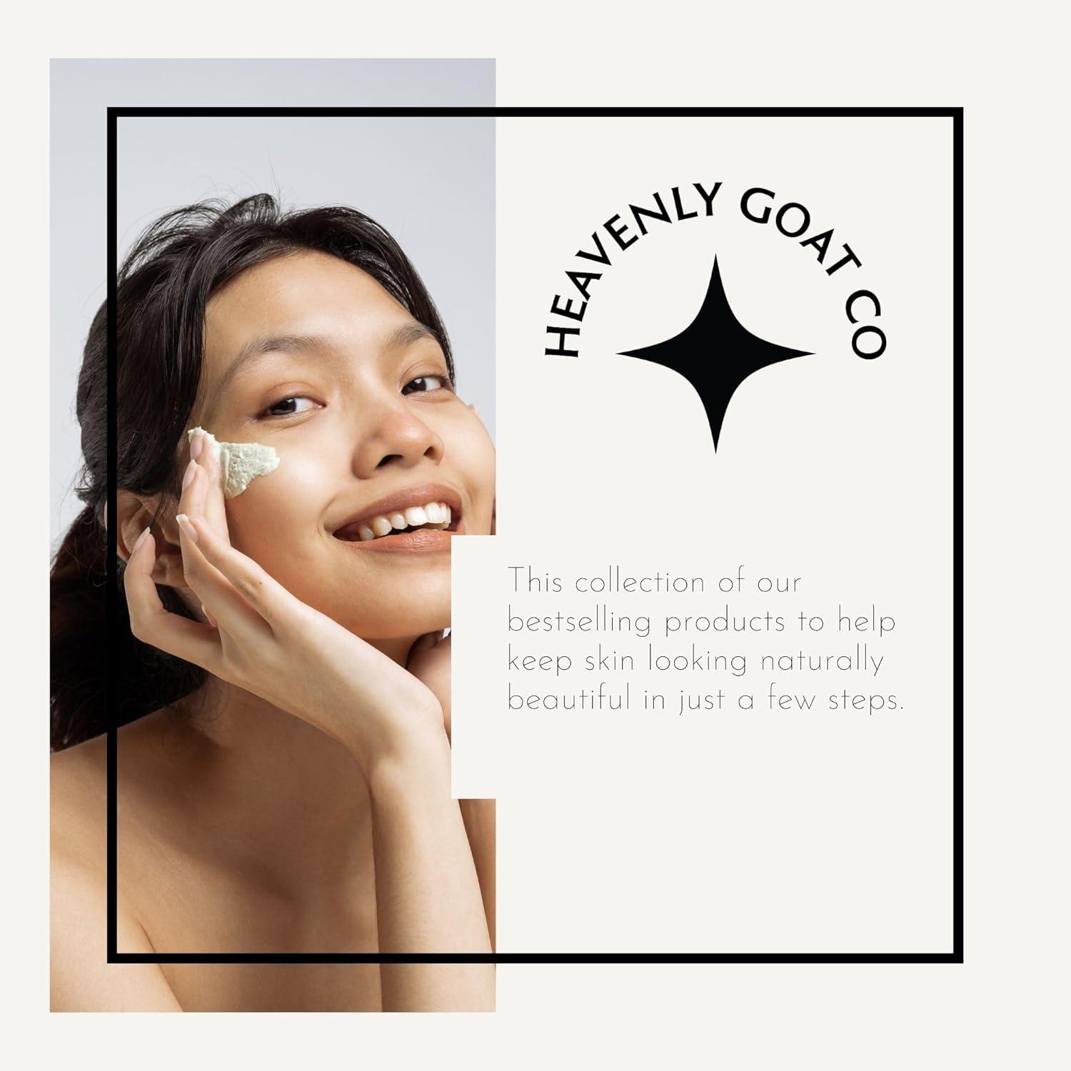 LuxeJoie Heavenly Goat AM Moisturizer - Goat Milk Face Cream with ...