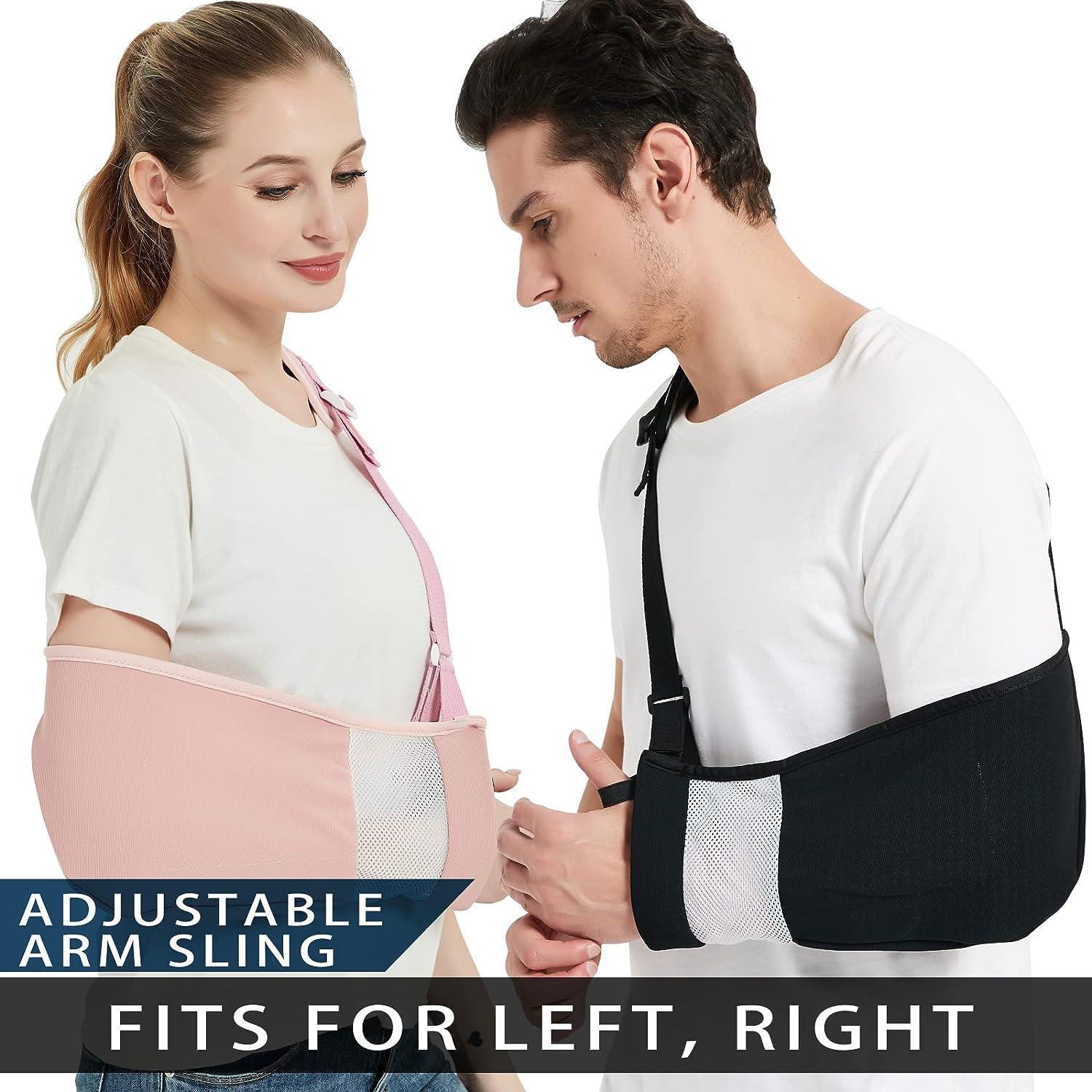 Adjustable Arm Sling & Rotator Cuff Brace for Shoulder & Elbow Injury ...
