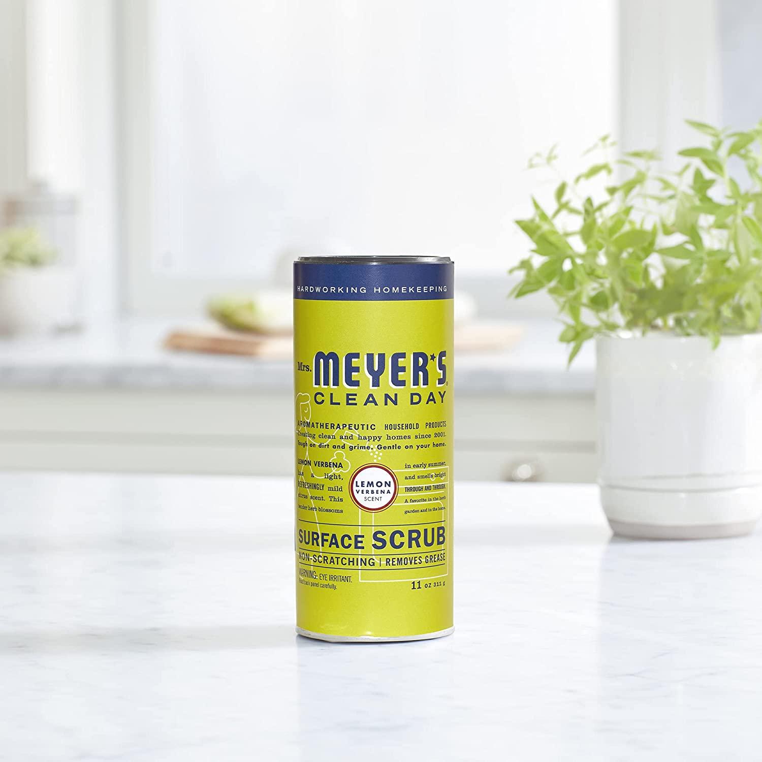 Mrs. Meyer's Non-Scratch Multi-Surface Scrub - Lemon Verbena, 11 oz ...