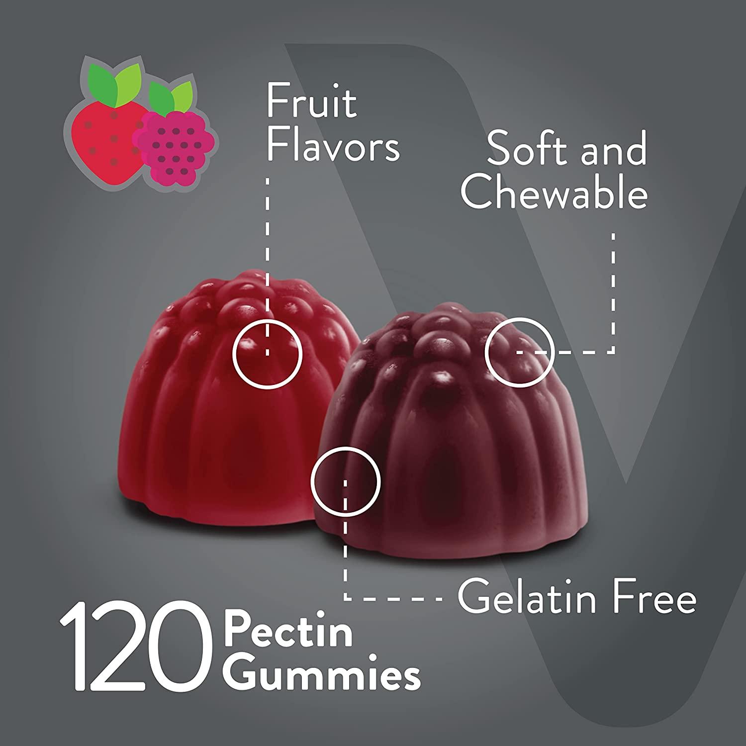 Fiber Prebiotic Gummies Zero Sugar Added Digestive Heath Regularity ...