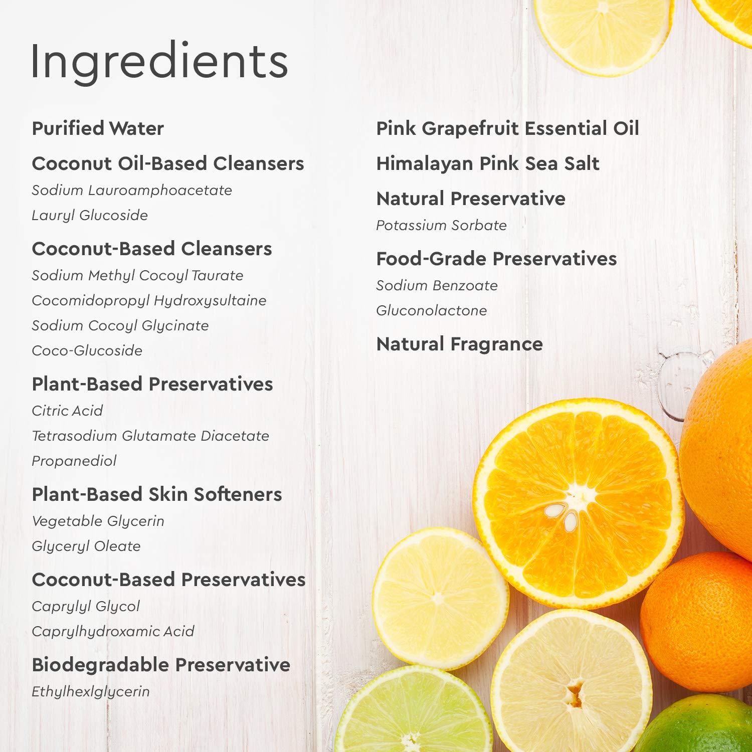 Puracy Children's Shampoo & Body Wash - 12 Fruit & Vegetable Extracts ...