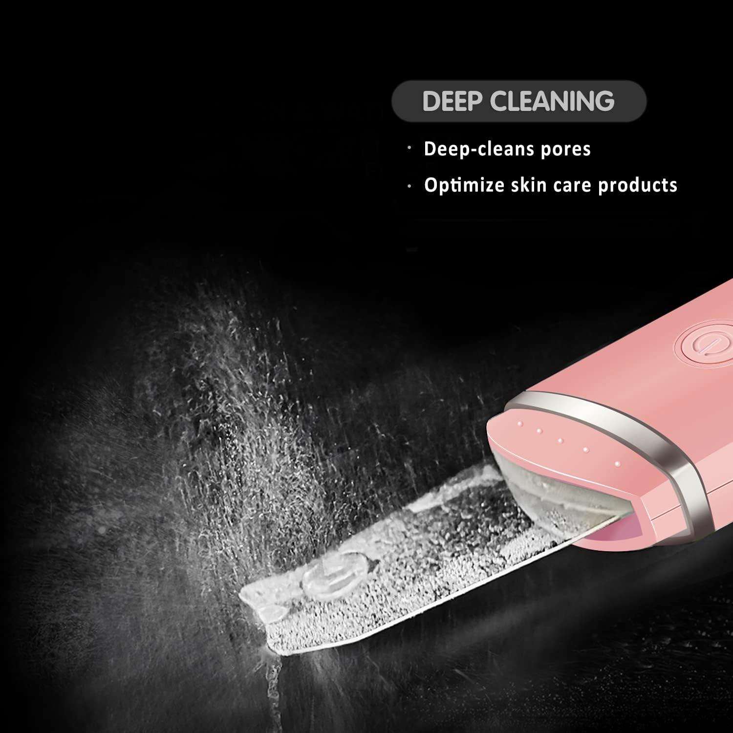 GUGUG Skin Scrubber Face Spatula - Skin Spatula Blackhead Remover Pore ...