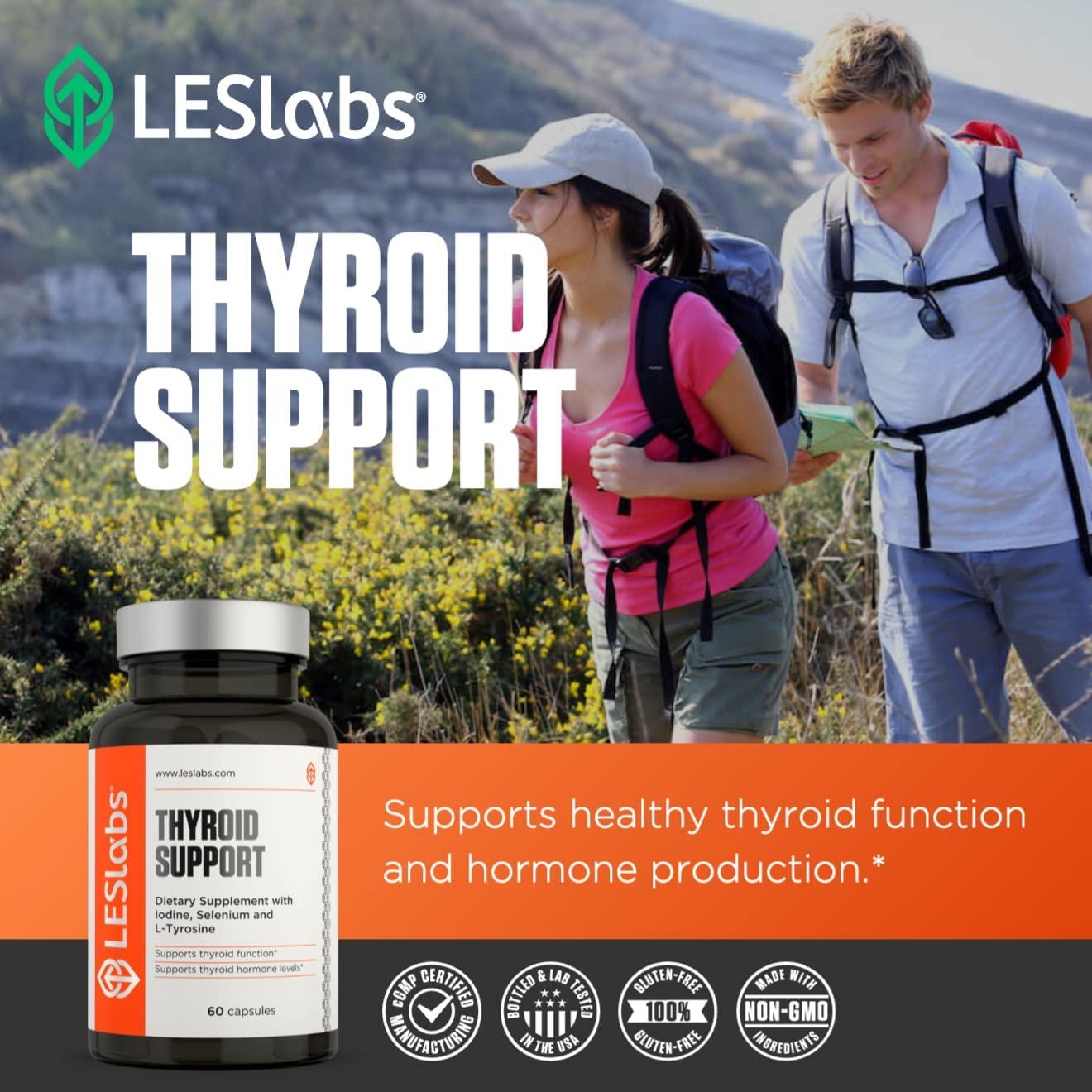 LES Labs Thyroid Support Capsules - Metabolic Health, Energy & Focus ...