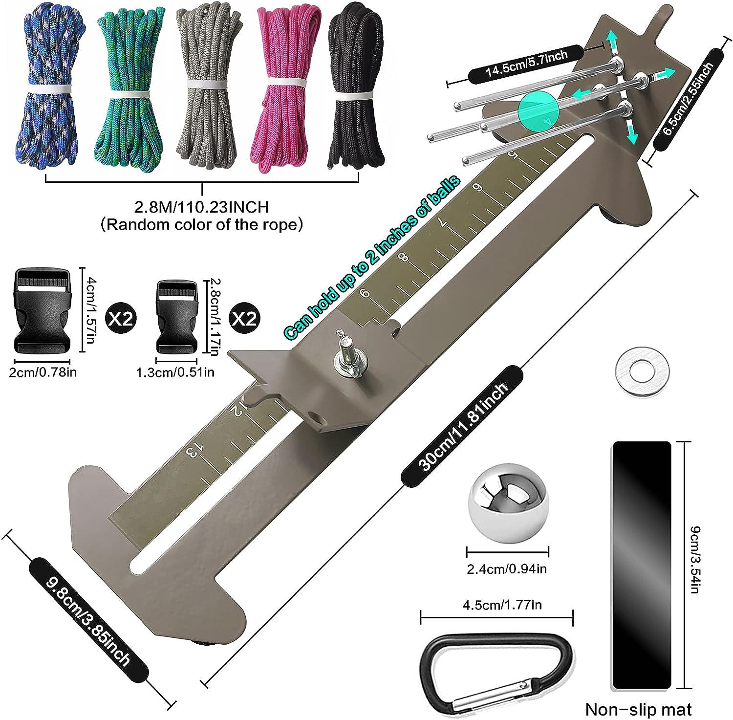 Adoture Direct Paracord Bracelets Jig Kit with Tools and Paracord ...