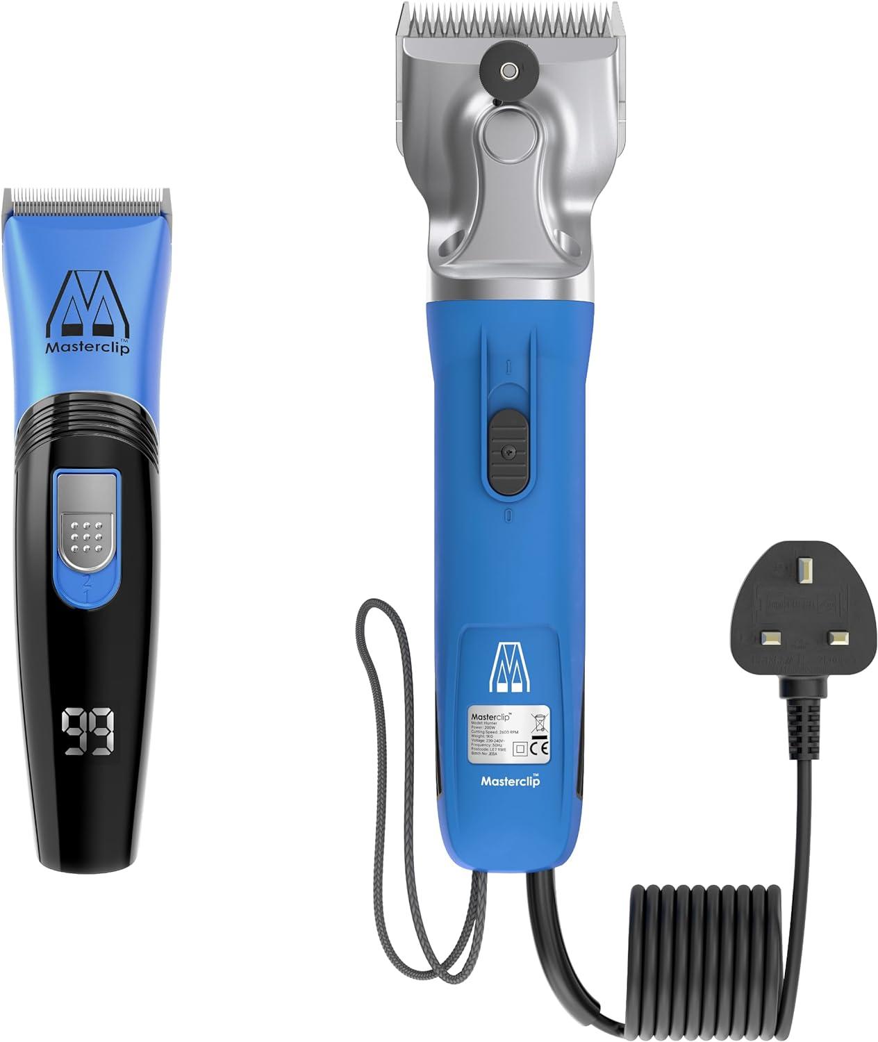 Masterclip Horse Clipping Combo Mains Powered Heavy Duty Hunter Clipper ...