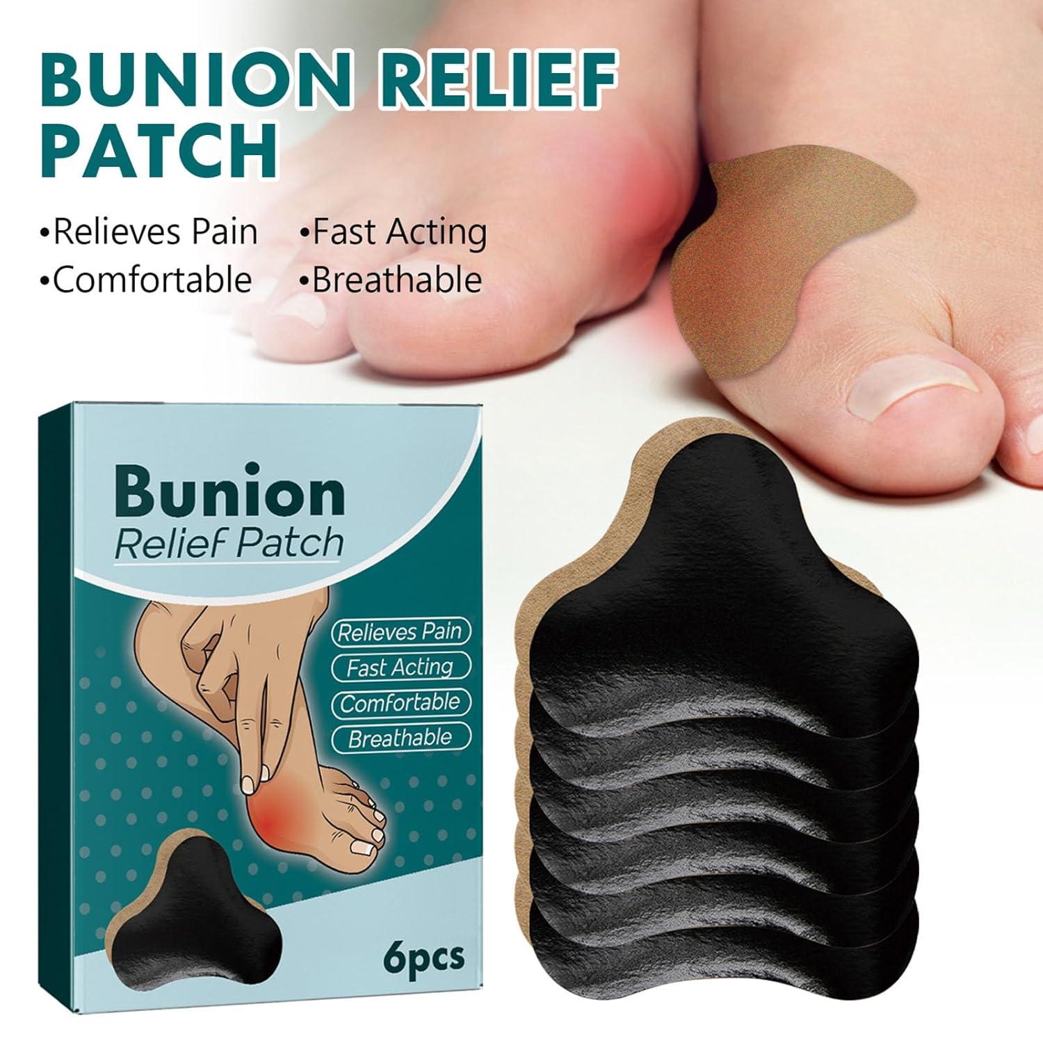 Feetin Bunion Relief Fit Patch StrongJoints Anti Bunion Patch 3/6Boxes ...