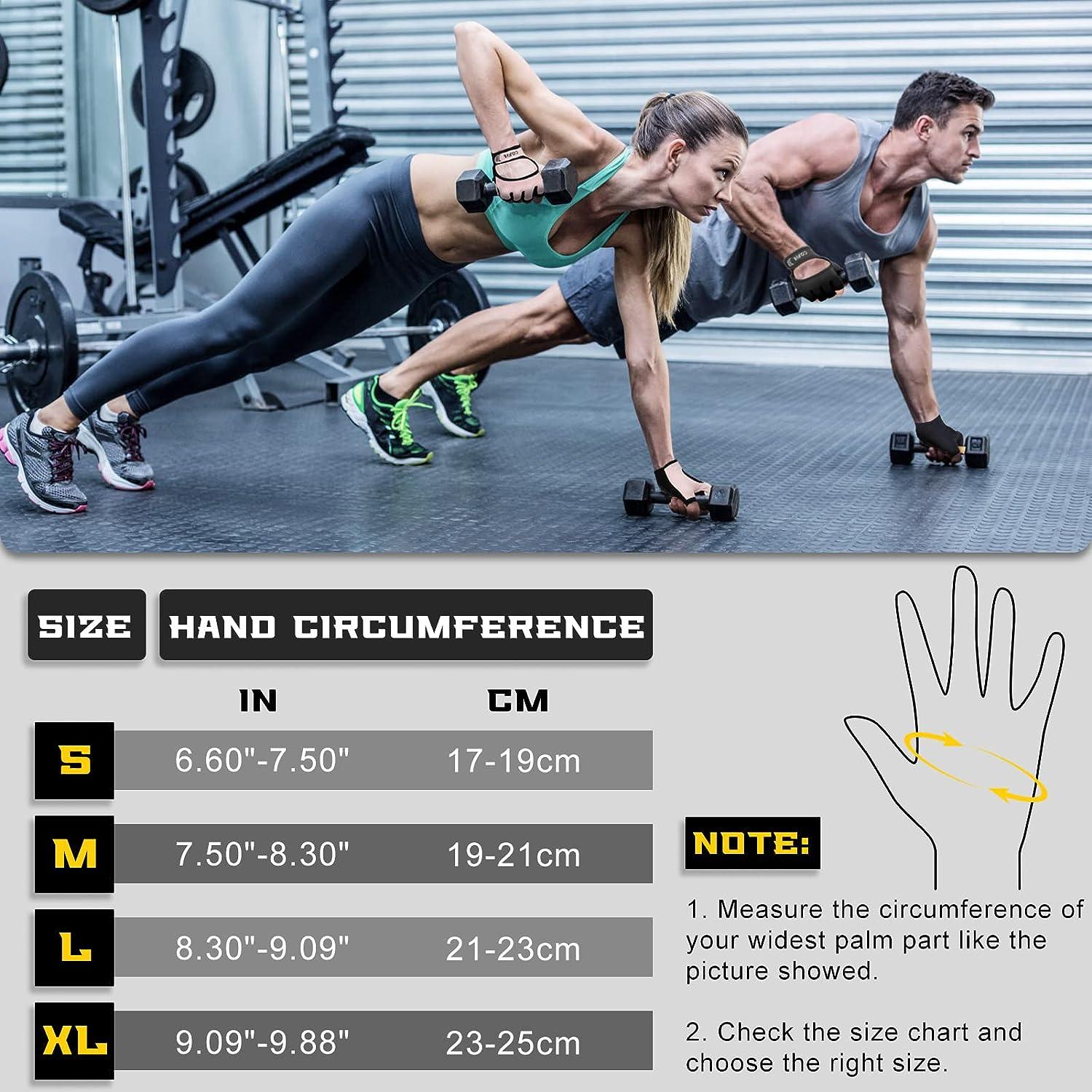 COFIT Ventilated Workout Gloves - Curved Open Design, Anti-Slip, Full ...