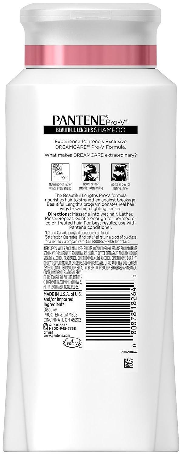 Pantene Pro-V Beautiful Lengths Shampoo - 20.1 fl oz - Lightweight ...