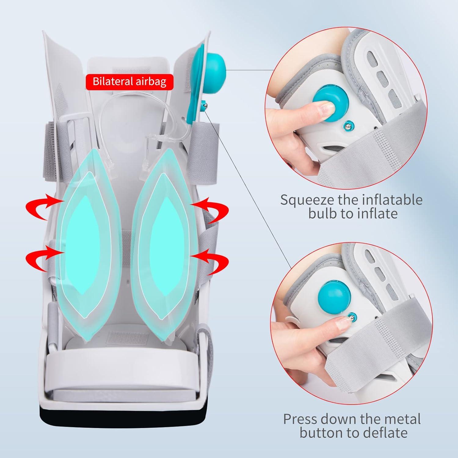 Offloading Walking Boot - Inflatable Fracture Boot for Heel & Ankle ...