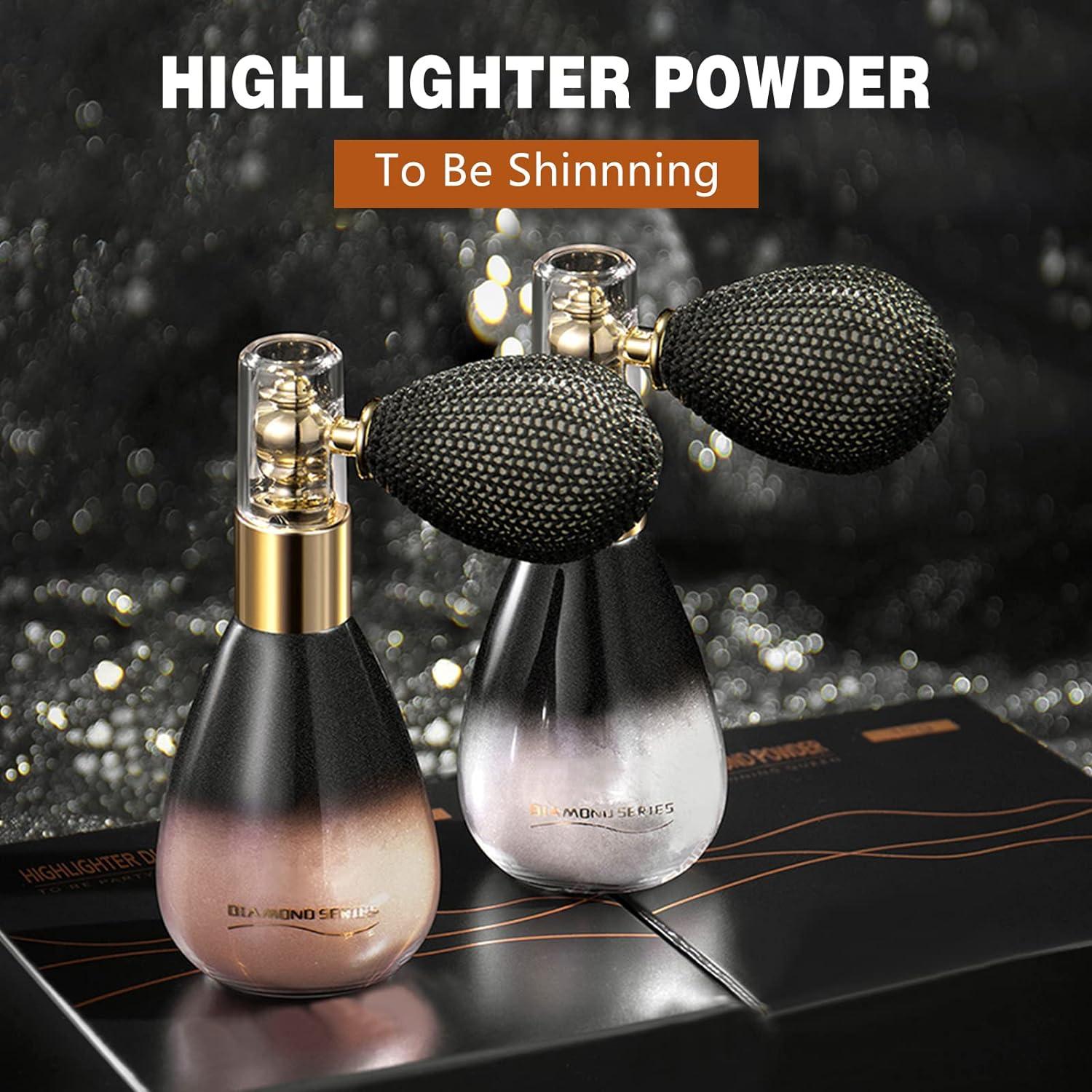 Ganbaro Glitter Powder Spray Highlighter - Loose Body Glitter & Sparkle ...