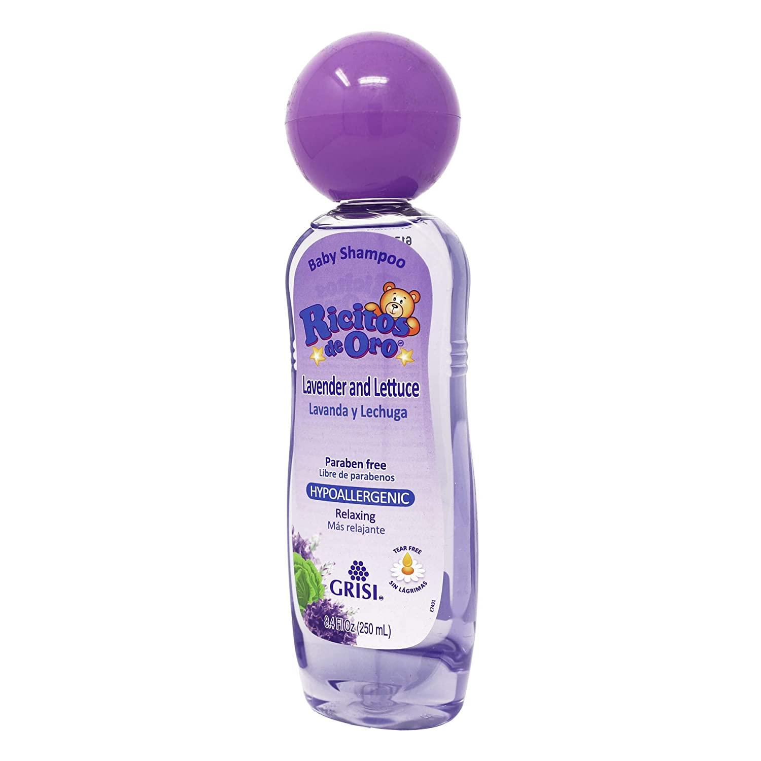 Ricitos de Oro Lavender Baby Shampoo 8.45 FL Oz 3-Pack - Gentle ...