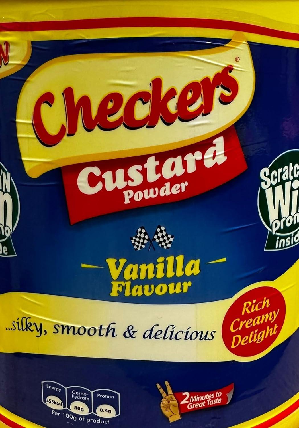 Checkers Vanilla Flavour Custard Powder 2kg - Delicious and Creamy ...