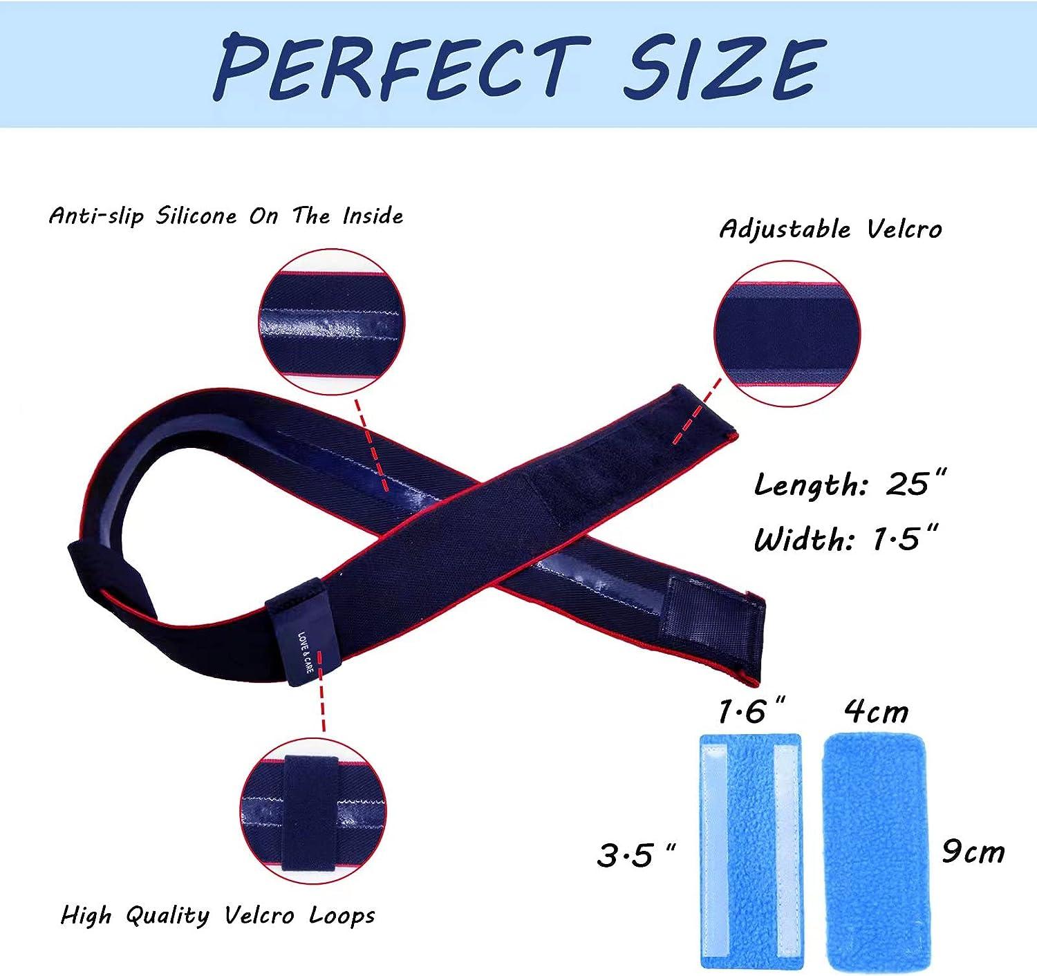 Comfort Oxygen Nasal Cannula Headband with Ear Protectors - Set of 4 ...