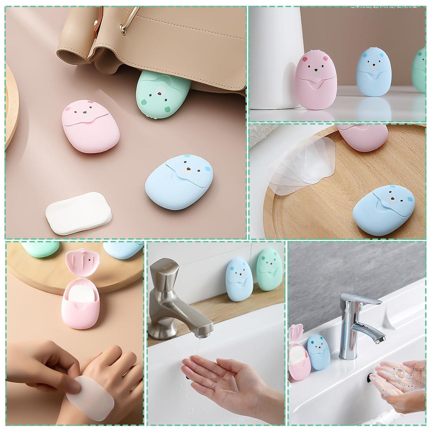 Youngsay Portable Paper Soap Leaves - 9 Boxes Odorless & Effective for ...