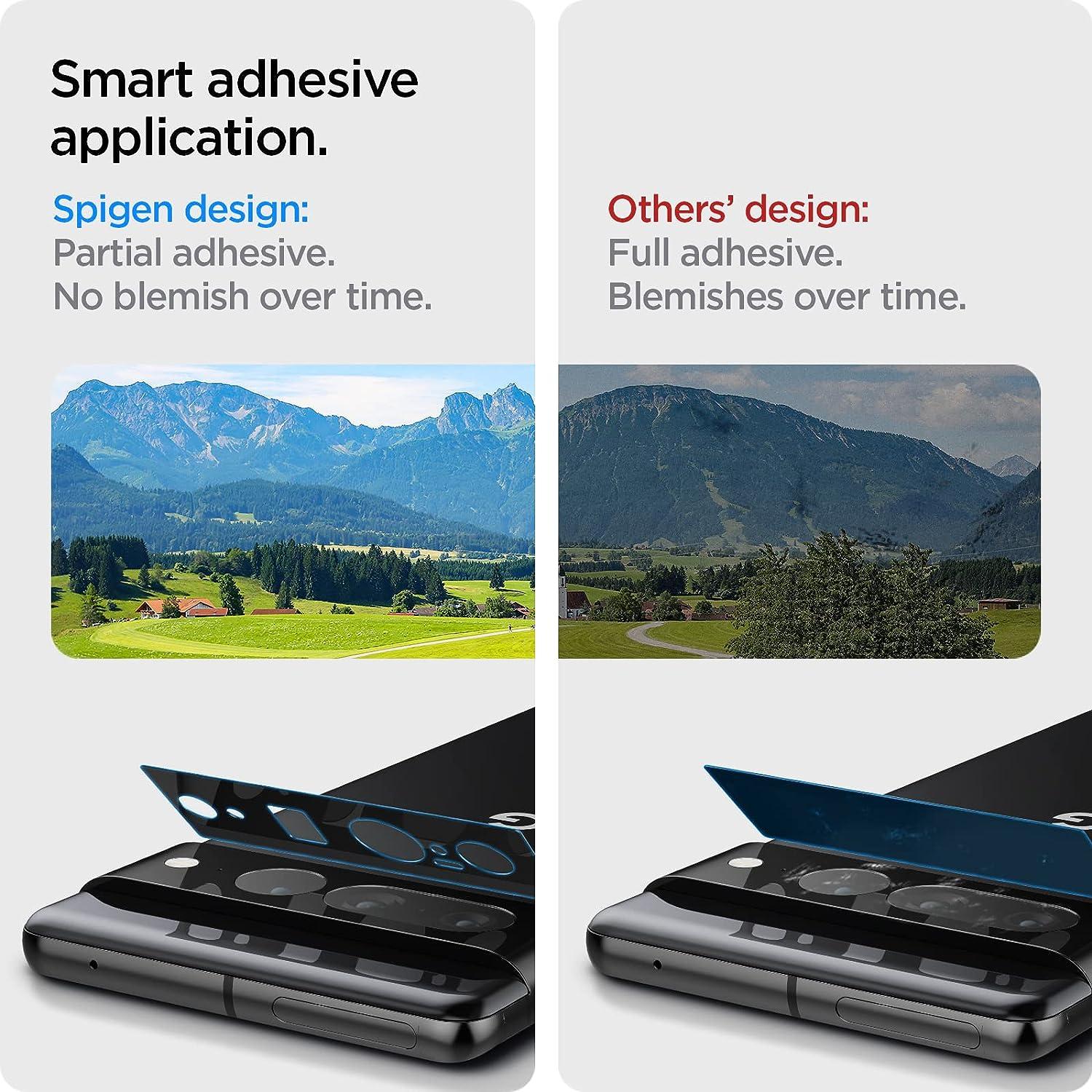 Spigen Pixel 7 Pro Camera Lens Protector - Black 2 Pack | Buy Now with ...
