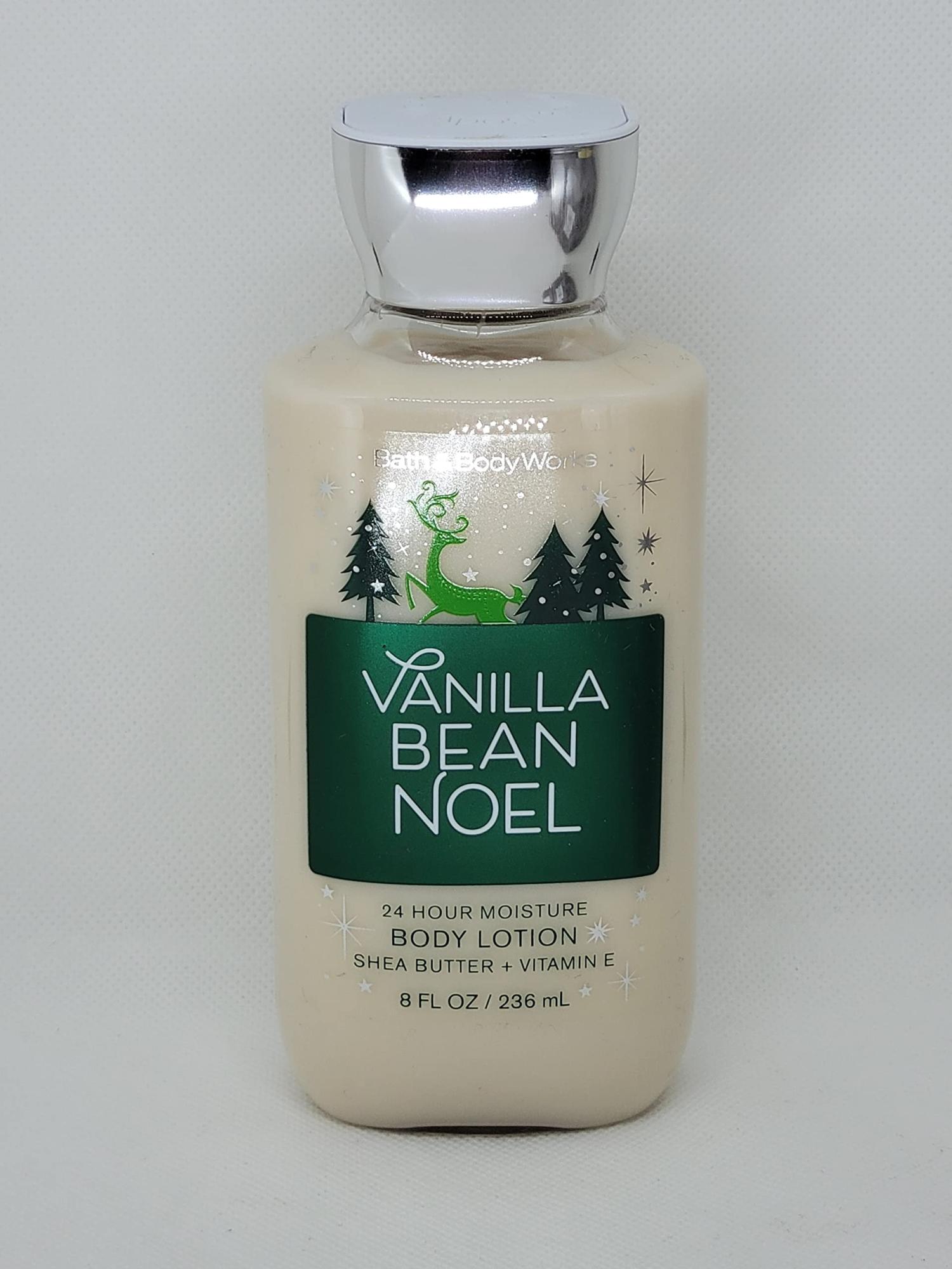 Bath and Body Works Vanilla Bean Noel Body Lotion - 24 Hr Moisture with Shea Butter & Vitamin E ...
