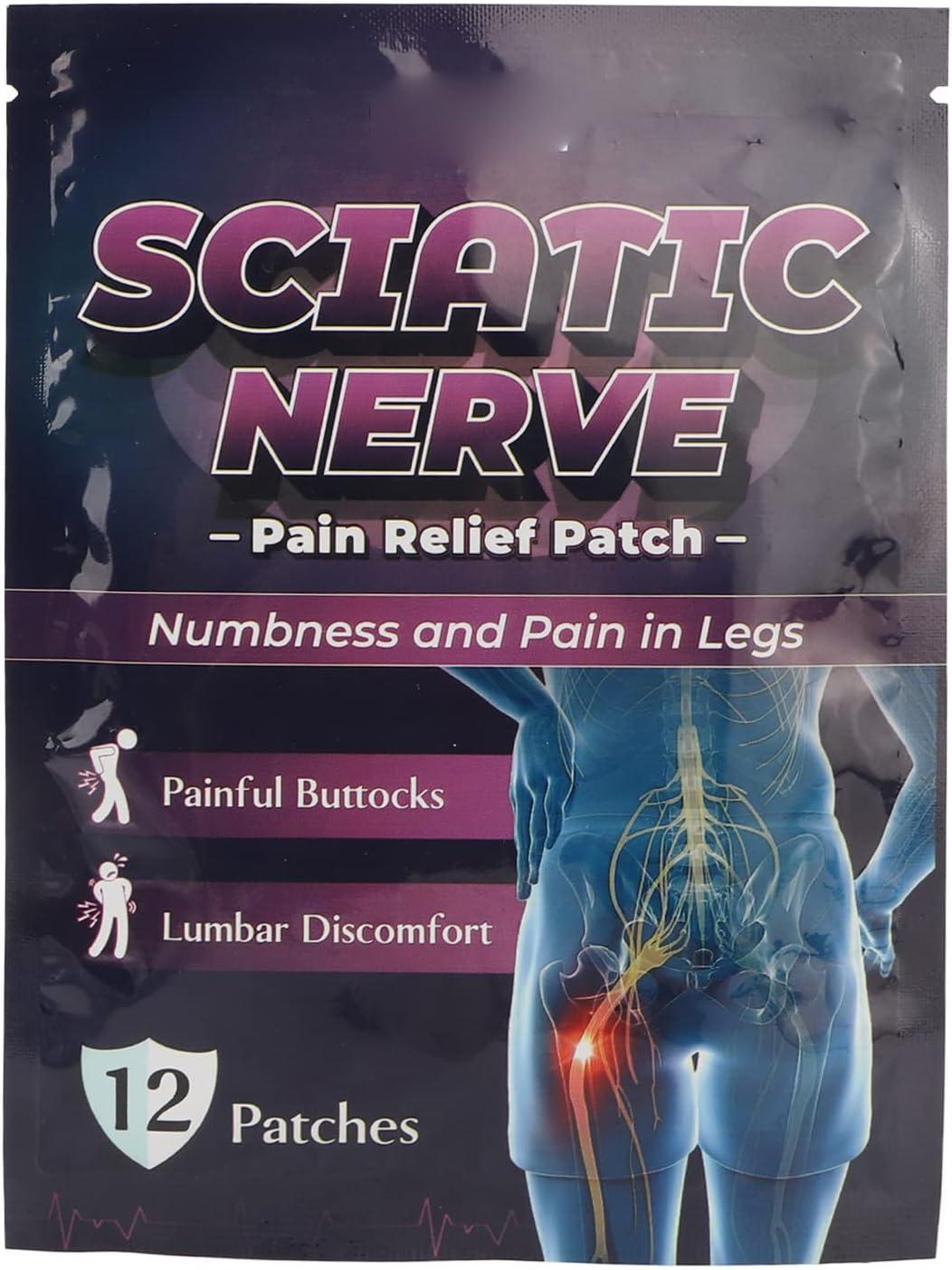 ZJchao Sciatic Nerve Pain Relief Patch - 60 Pcs Herbal Traditional ...