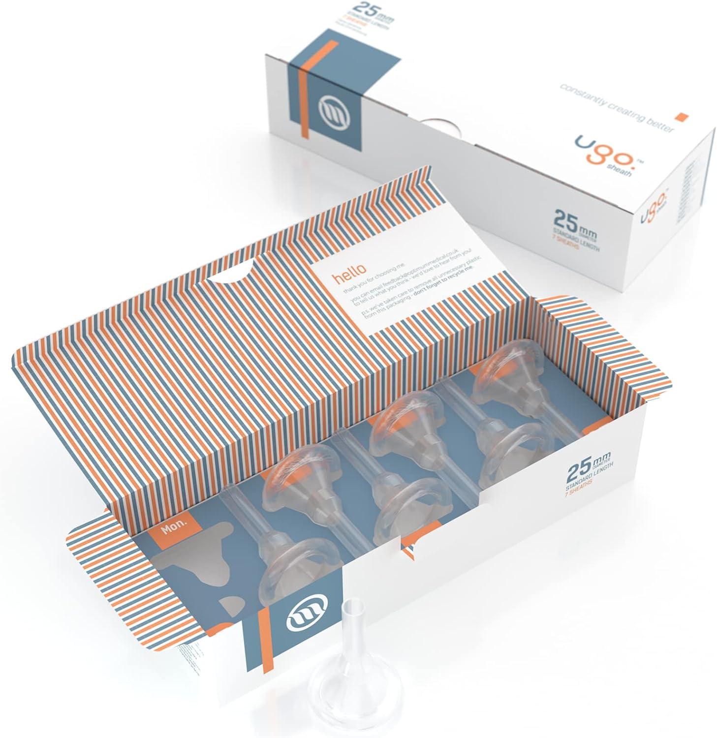 Ugo Sheath x28 - 1 Month Supply External Male Urinary Catheter Condoms ...