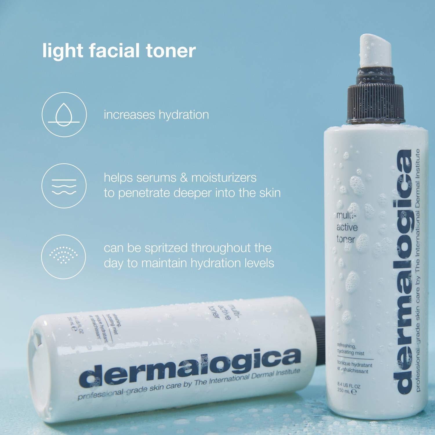 Dermalogica Multi-Active Toner - Hydrating Facial Toner Spray - 1.7 Fl ...