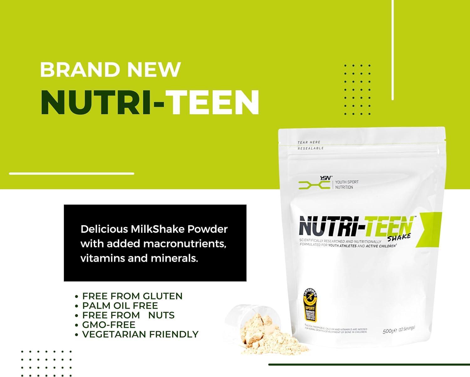 NUTRI-TEEN Shakes: Strawberry Milkshake Flavour (1KG) Strawberry 1KG ...