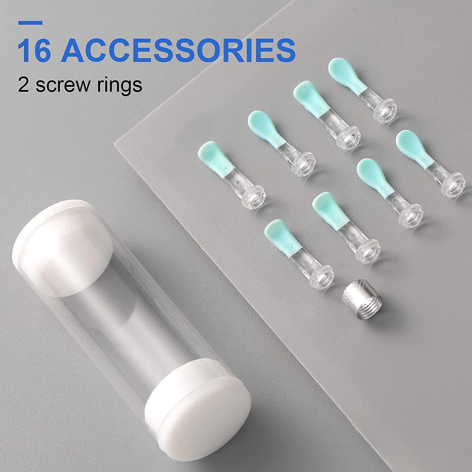 Jegoat Ear Wax Removal Tool Camera 30pcs Ear Camera Replacement Tips ...