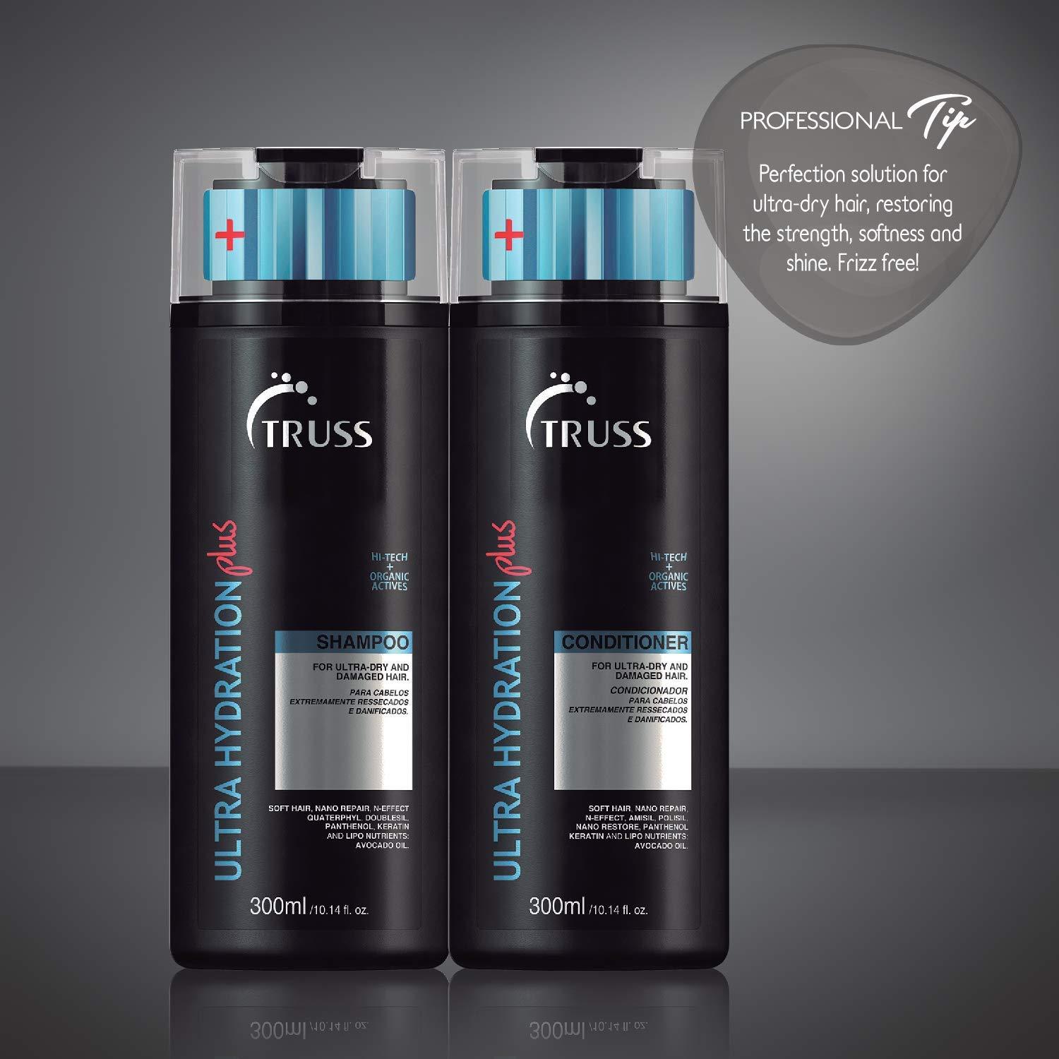 TRUSS Ultra Hydration Shampoo & Conditioner Set + Miracle Hair Mask ...
