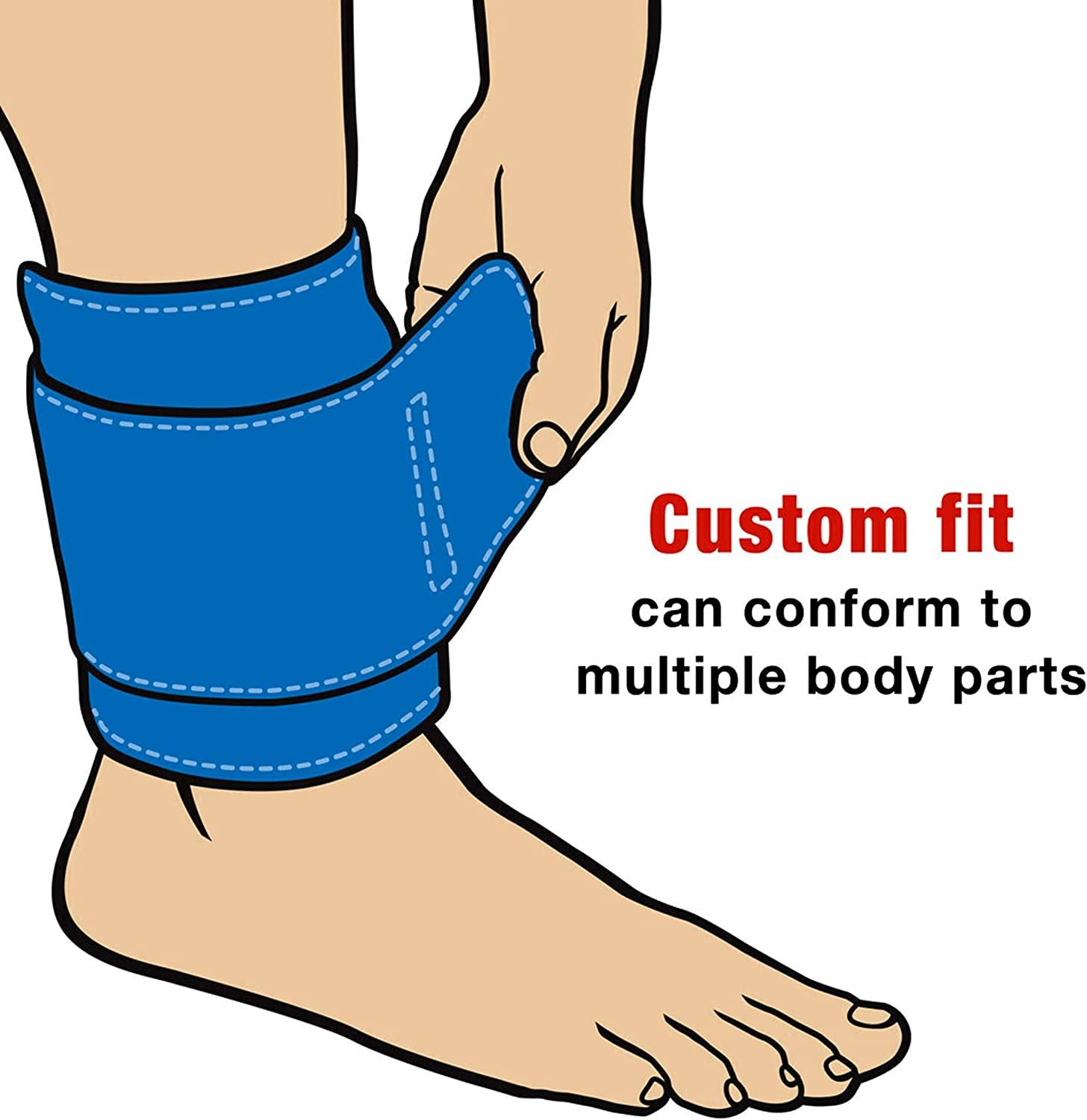 ACE Brand Blue Cold/Hot Compress Wrap - Multi-Purpose | 1 Pack Hot ...