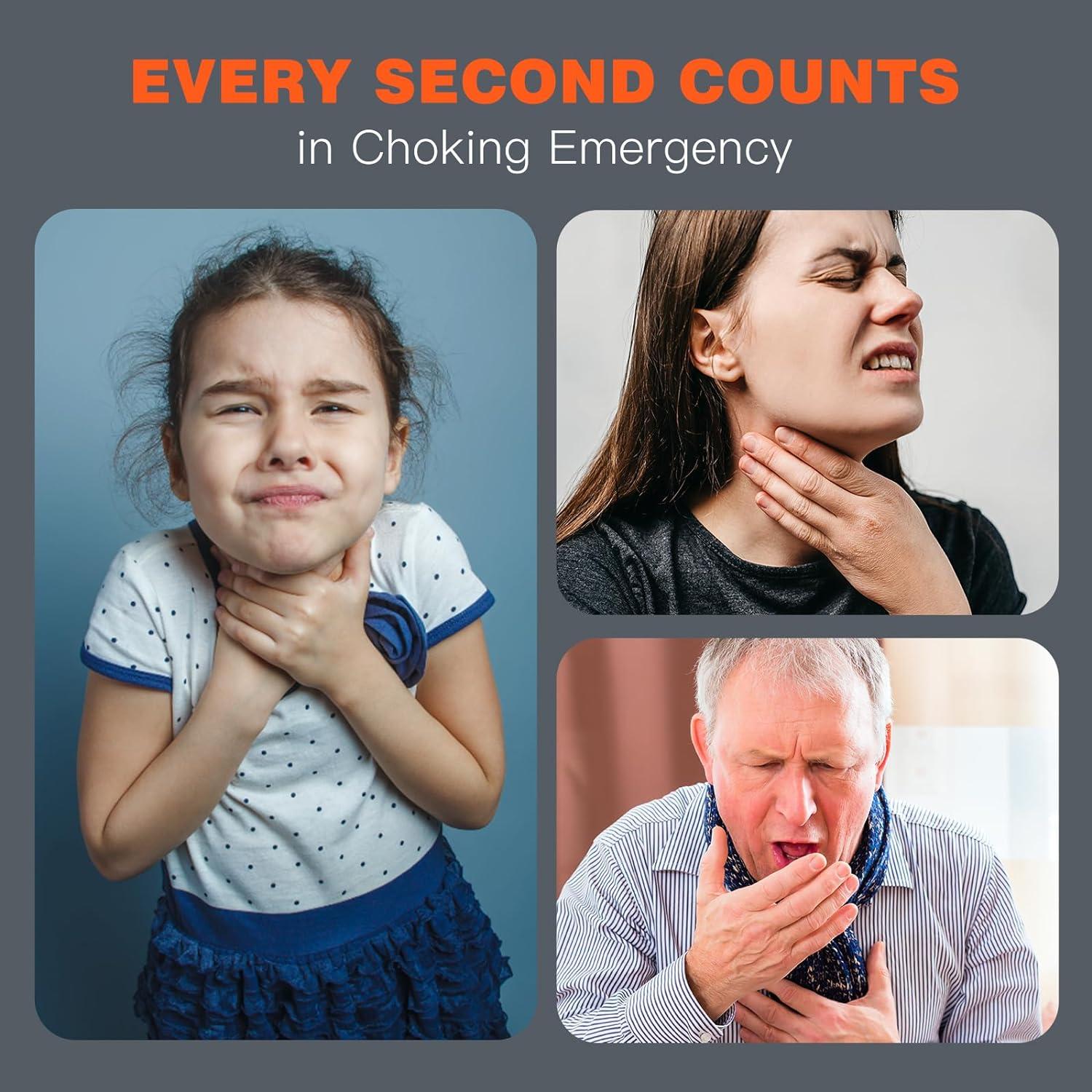 Automatic Choking Rescue Device for Kids & Adults | Portable Heimlich ...