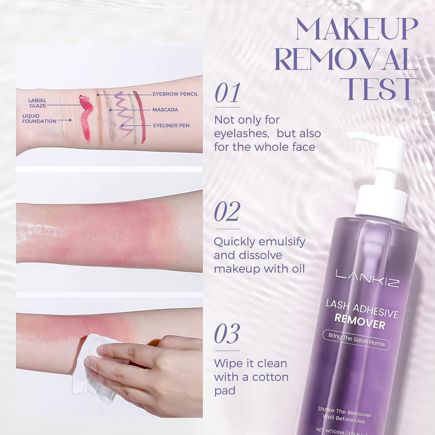 LANKIZ Eyelash Extension Remover with Natural Centella Asiatica ...