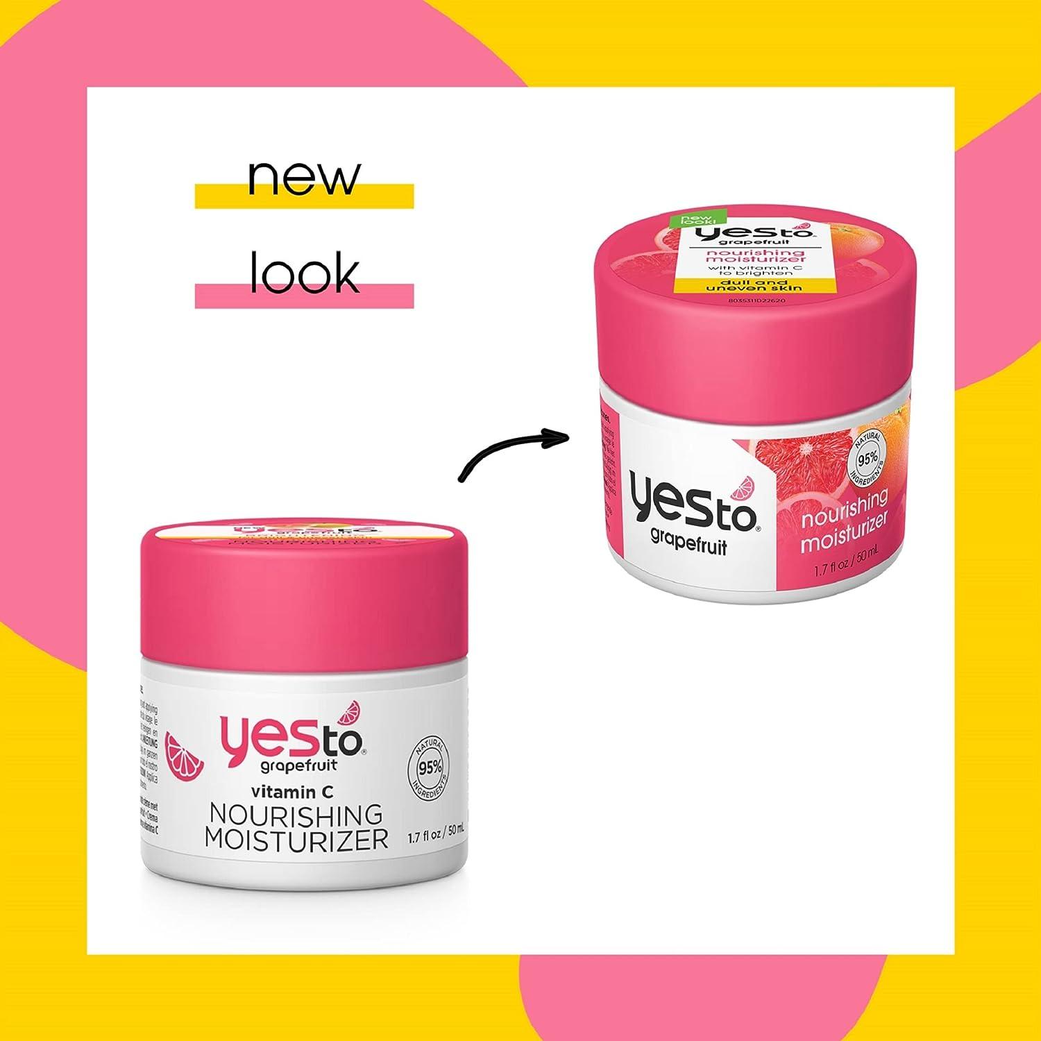 Yes To Grapefruit Nourishing Moisturizer - Renewing Formula with ...