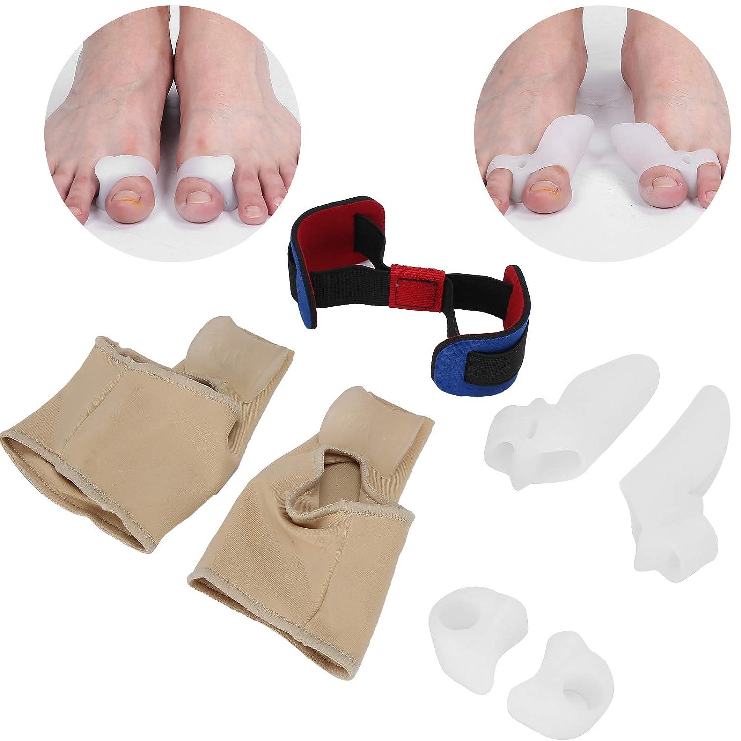 Reusable Toe Separators & Straightener - Relieves Bunions, Stretch ...