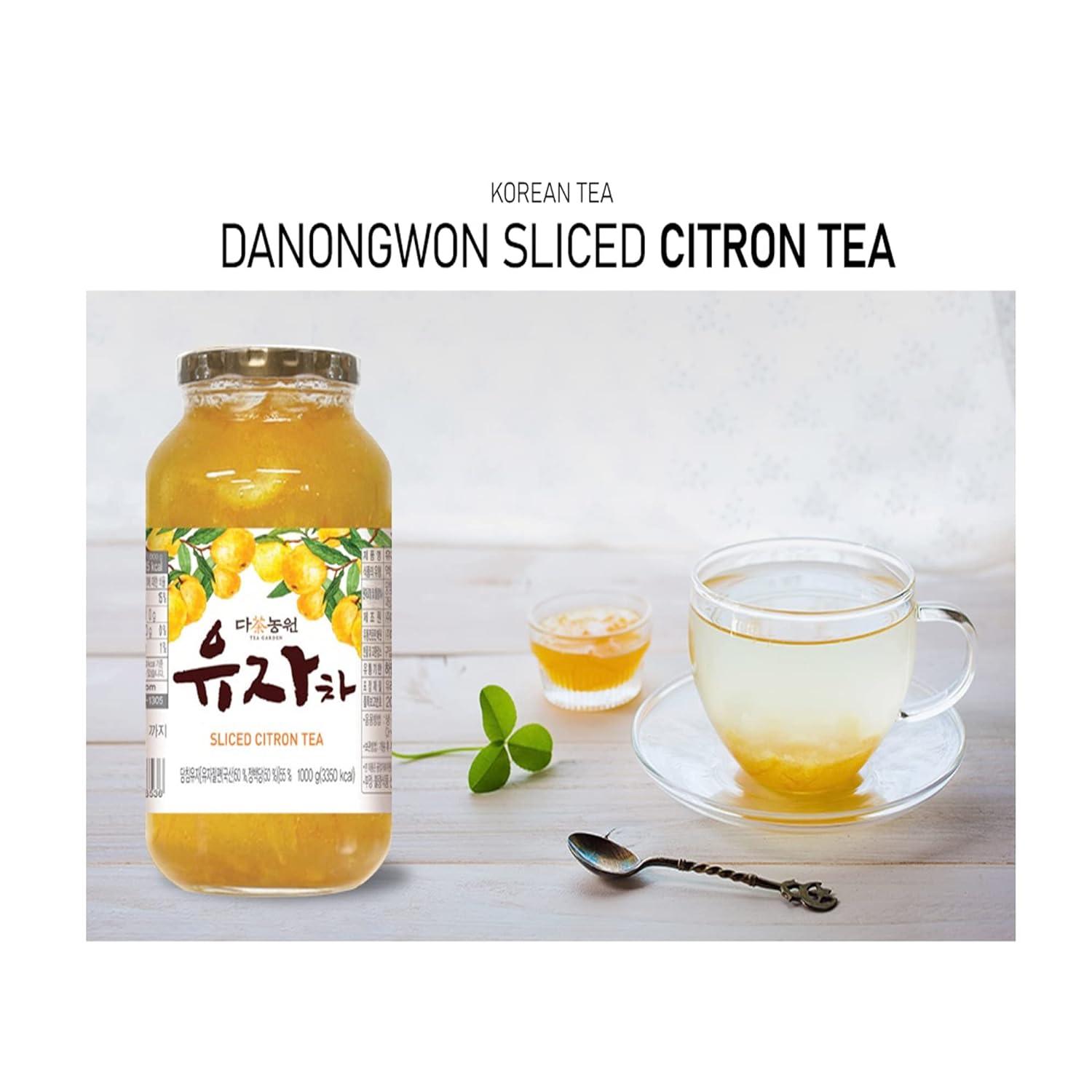 Danongwon Korean Yuzu Citron Tea 35oz - Hot Cold Beverage for Iced Ade ...