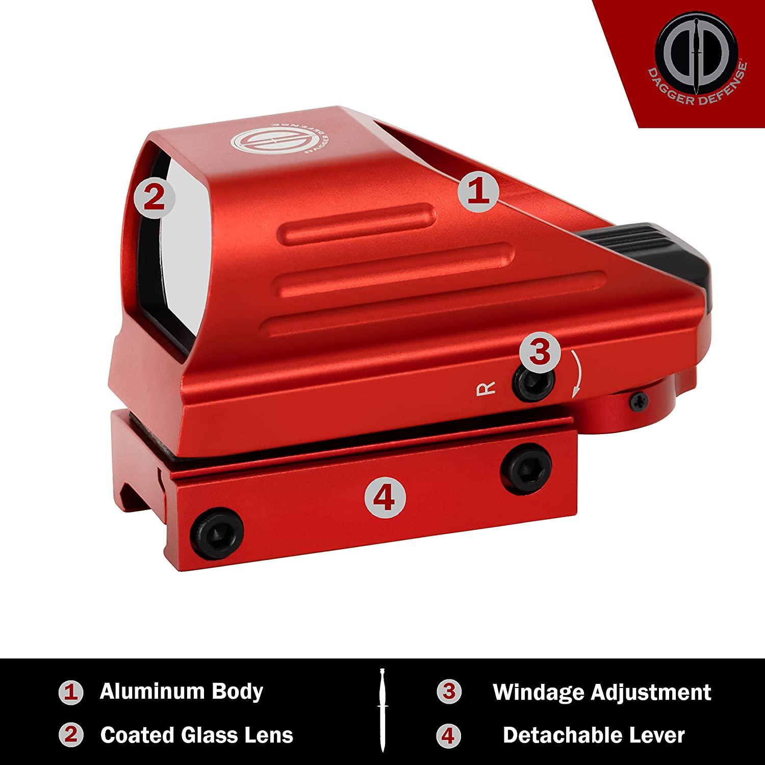 Dagger Defense DDHT Series Red Dot Scope Optic | Combat Vet Owned ...