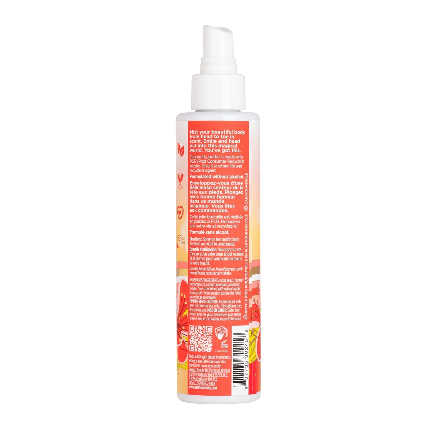 Pacifica Hawaiian Ruby Guava Perfumed Hair & Body Mist Alcohol-Free ...