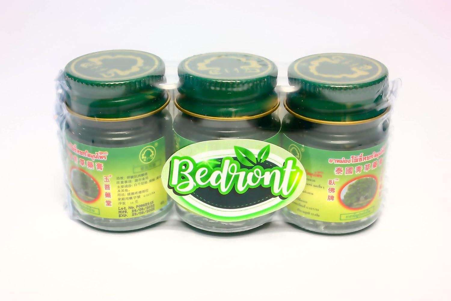 Thai Herbal Wax (45g) - Authentic Thai Massage Balm for Muay Thai ...