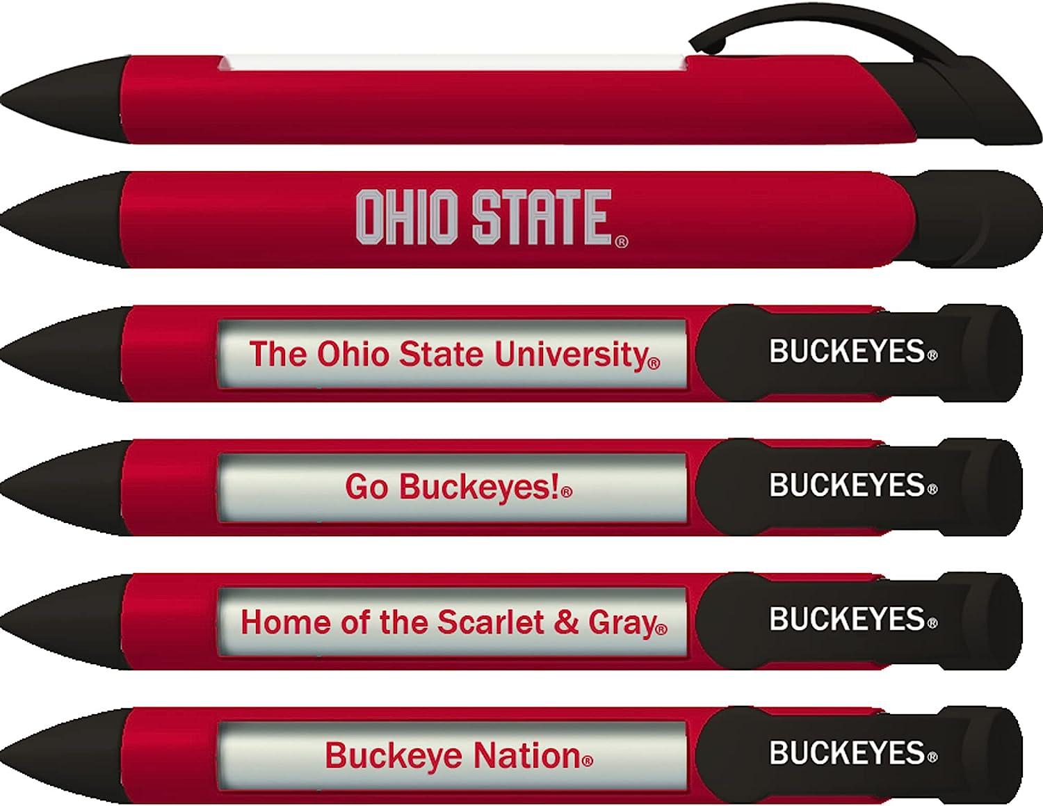 Greeting Pen Ohio State Buckeyes 5" X 8.25" Notebook / 2 Pen Set ...