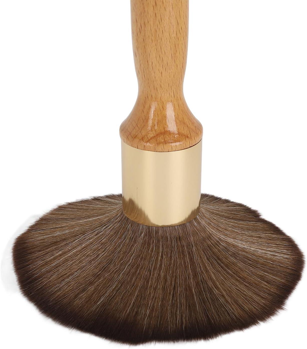 Hair Cutting Neck Duster Brush Barber Neck Duster Brush Beech Wood Neck ...