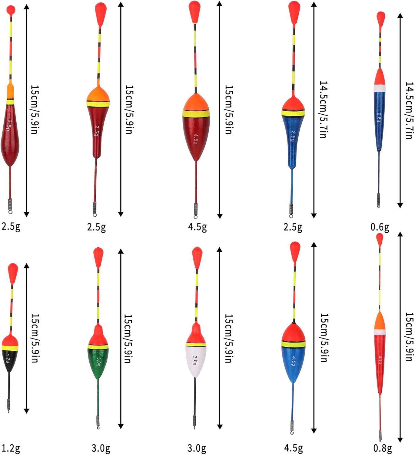 Zevmi 10-Piece Fishing Pose Set | Premium Accessories for Trout and ...