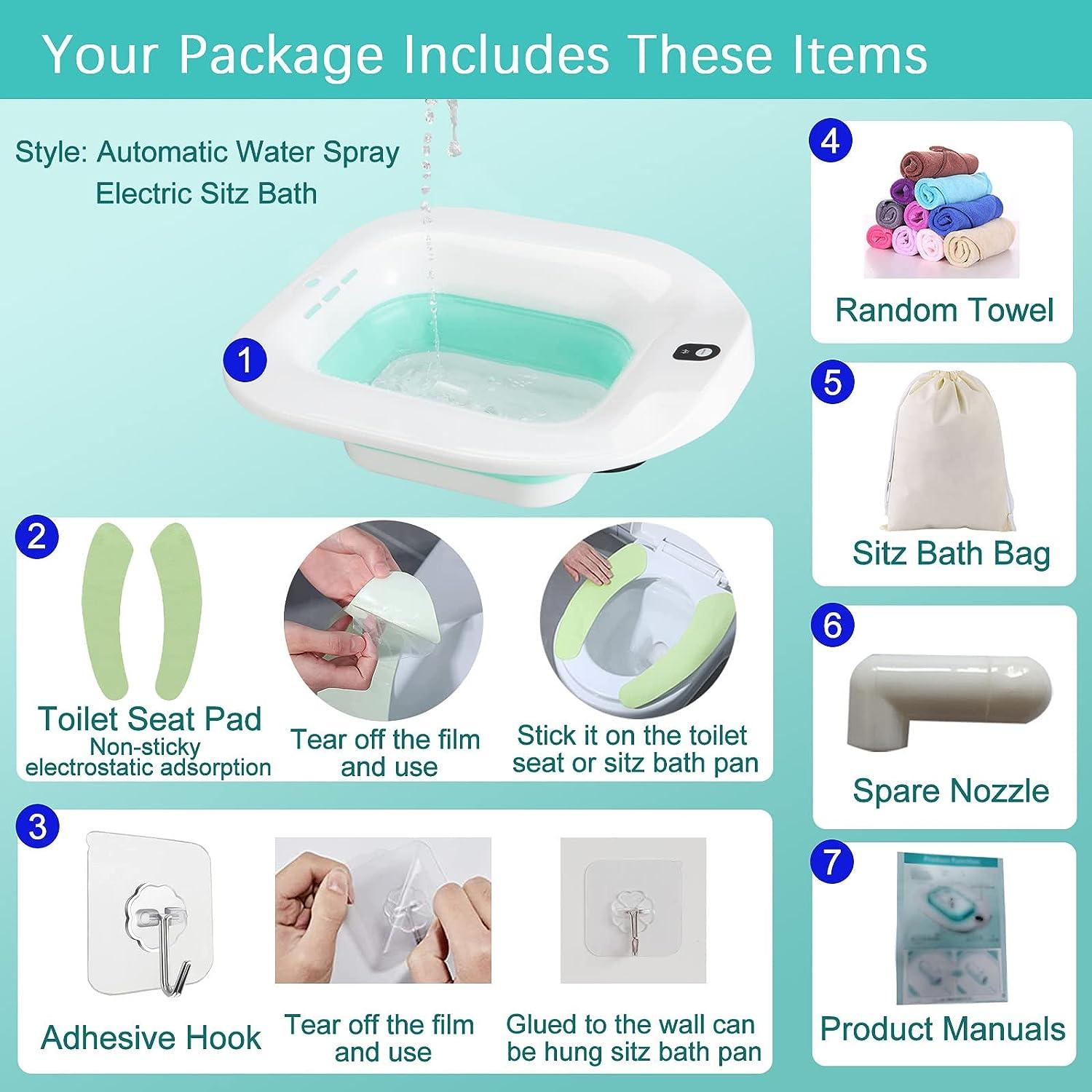 sitz bath instructions pediatrics