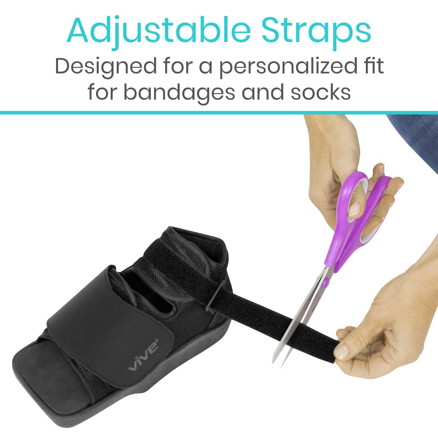 Vive Offloading Post-Op Shoe - Forefront Wedge Boot for Broken Toe ...