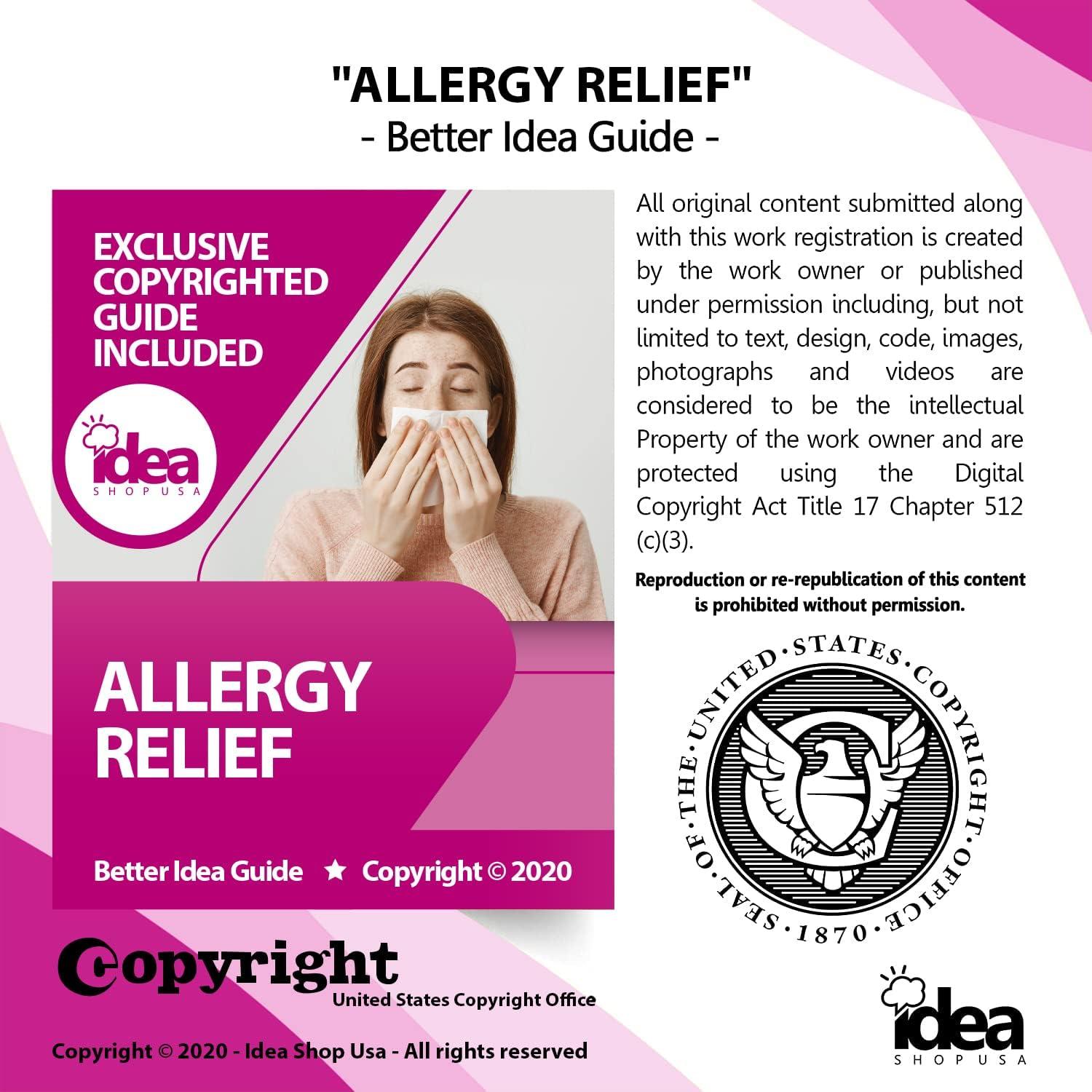 Equate Allergy Relief Capsules 25mg 100 Ct Bundle + Exclusive Allergy ...