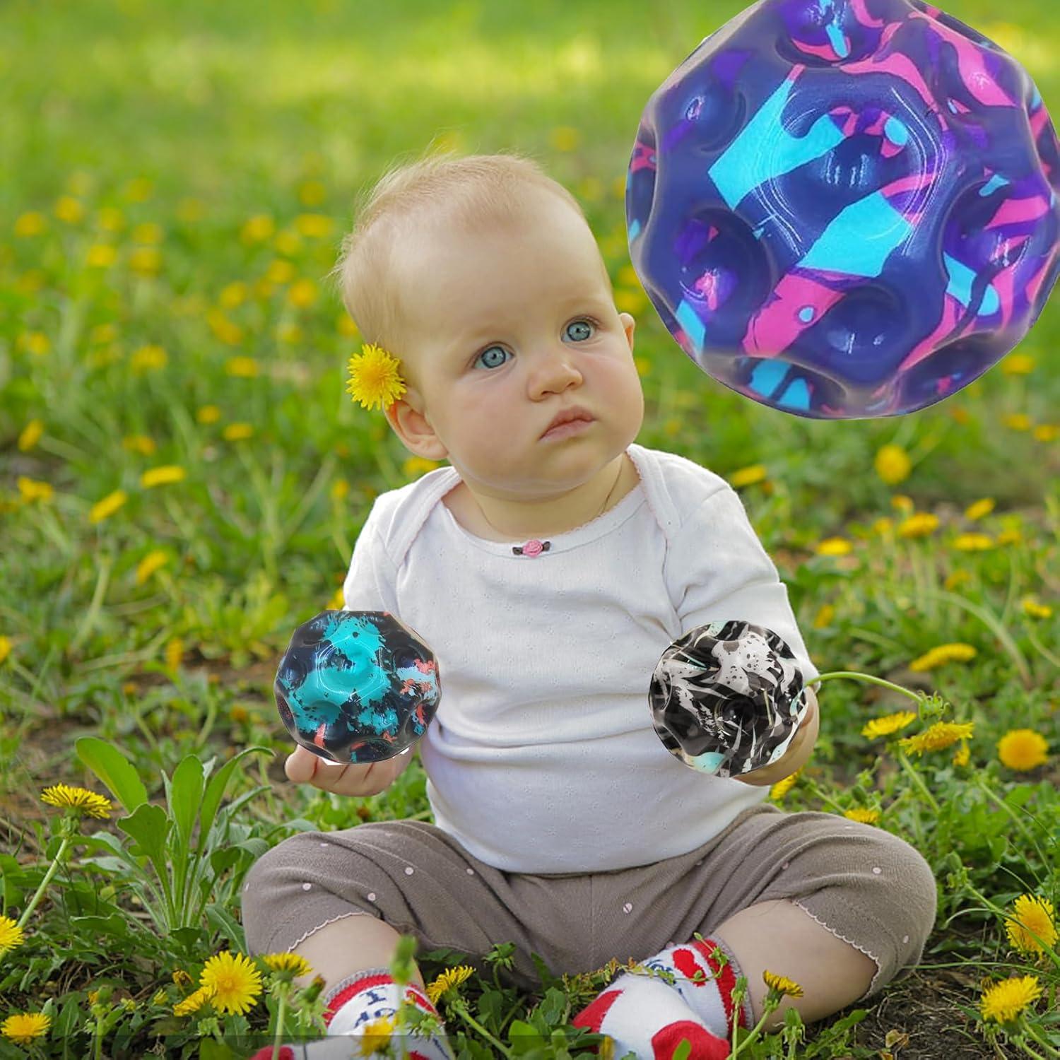 Buy Ykhsuaou 3-Piece Moon Ball Set - High Jumping Astro Bounce Balls ...