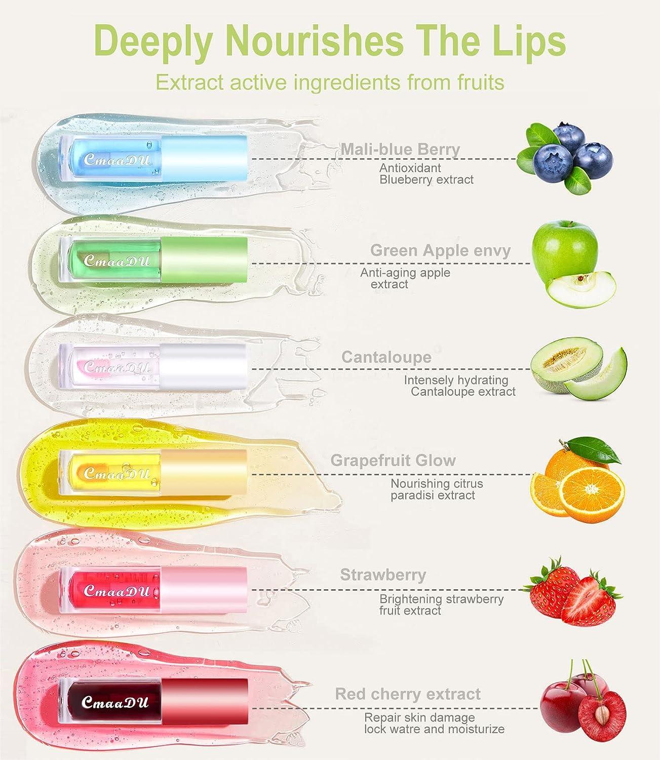 SUMEITANG Blueberry Color Changing Lip Gloss - Moisturizing and ...