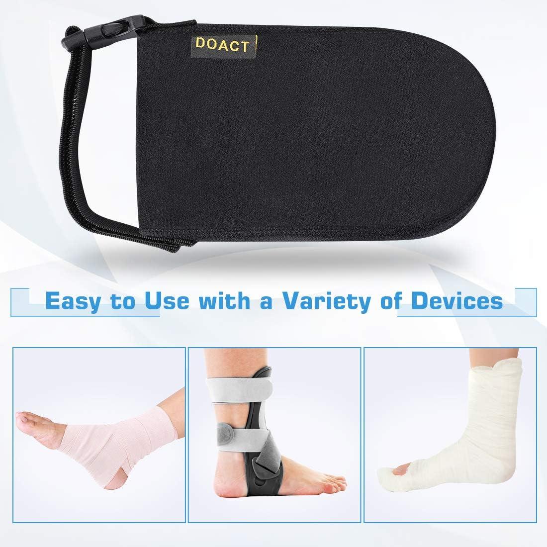 DOACT Cast Sock Cover Foot Toe with Anti-Slip Strap - One Size Fits ...